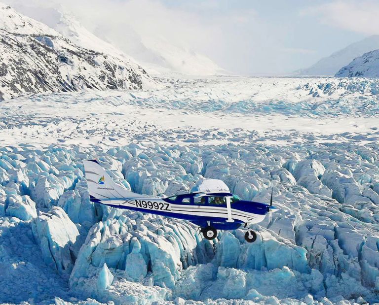 Bush Plane Tours in Alaska Range with Alaska Air Service
